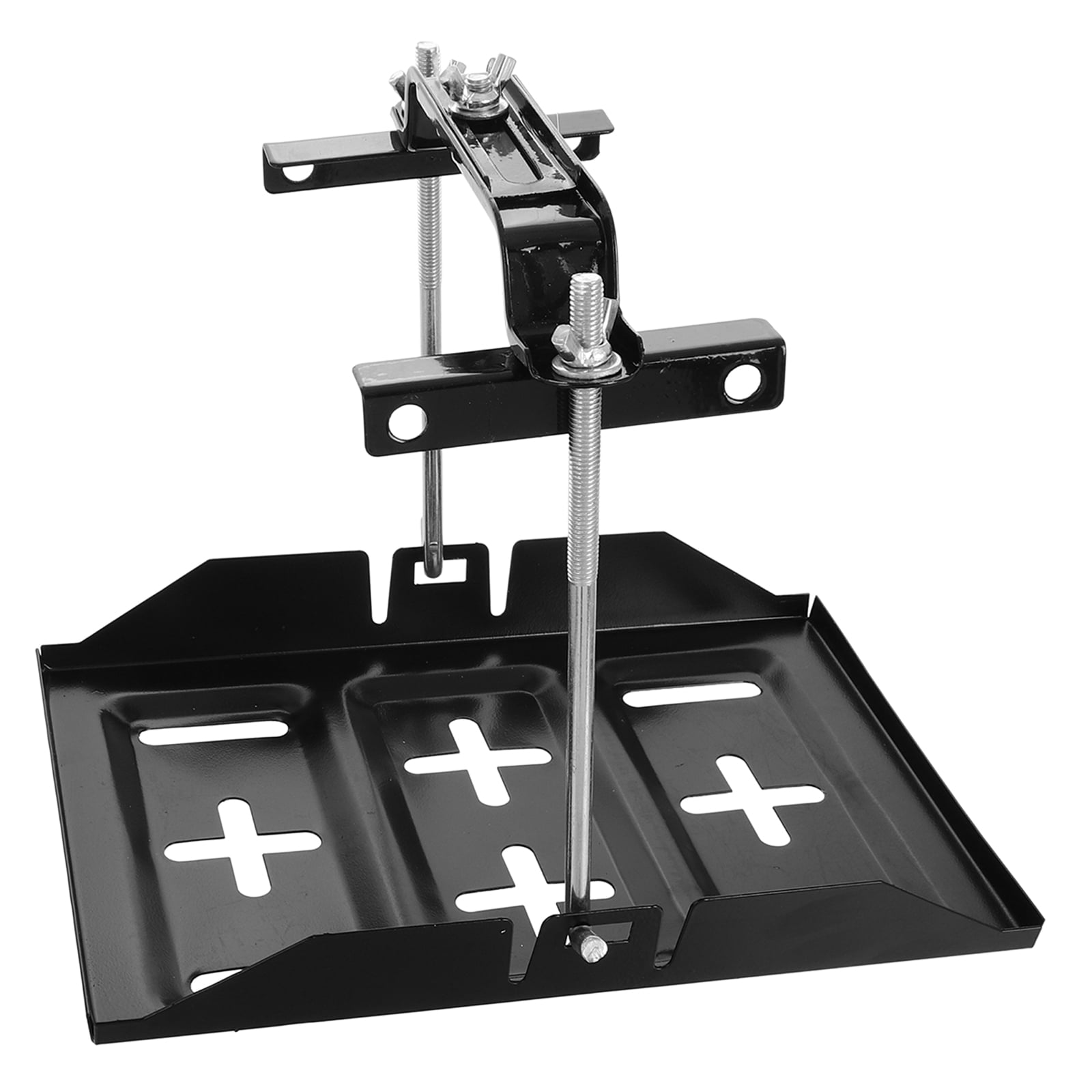 DECOMELODY Universal Battery Tray 1 Set Adjustable Design for ...