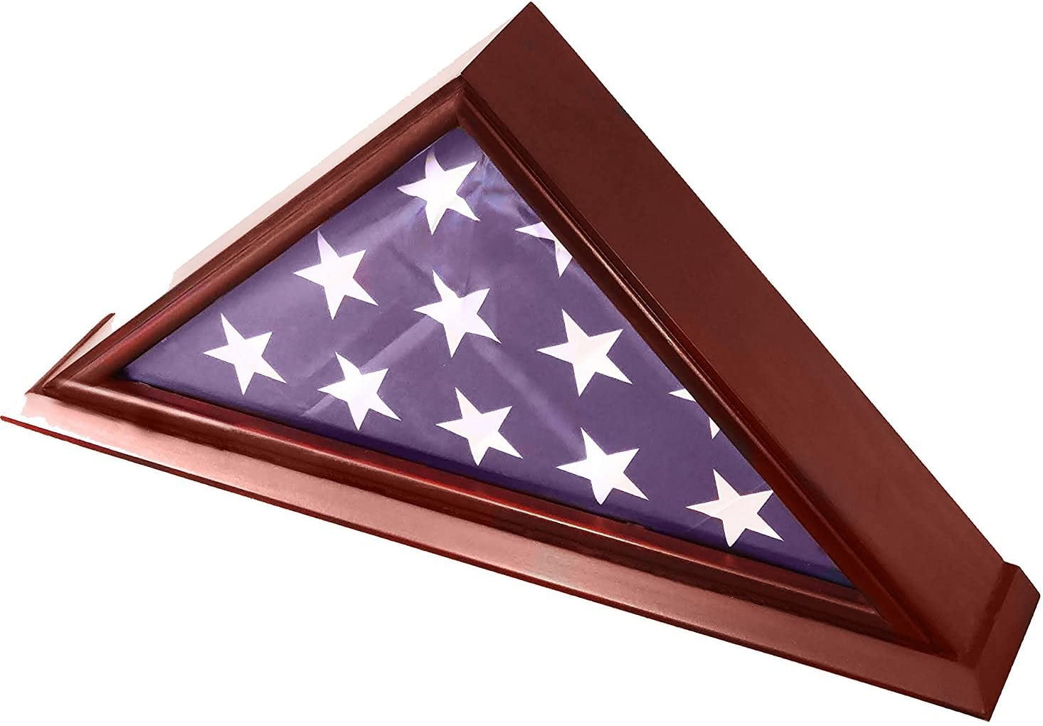 DECOMIL 5X9 Flag Display Case for American Veteran Burial Flag – Folded ...