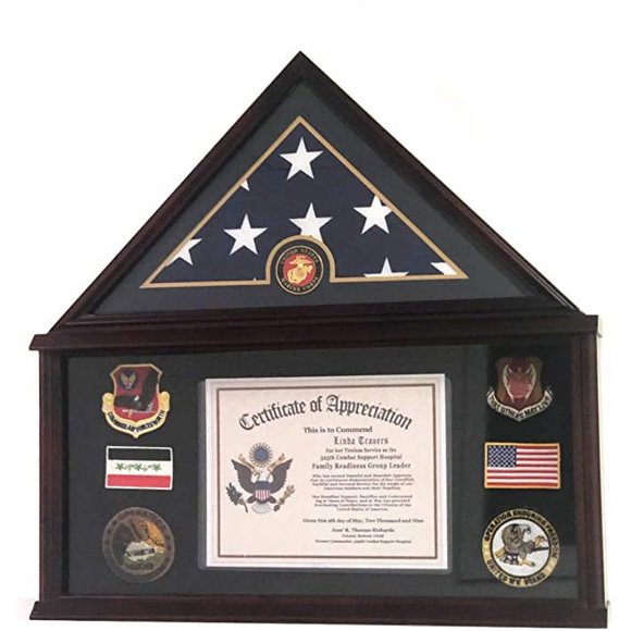 Military Uniform Shadow Box