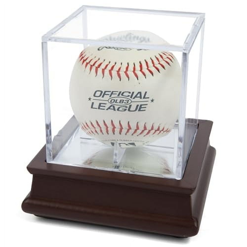 DECOMIL - UV Single Baseball Display Case , Holder - UV Protection ...