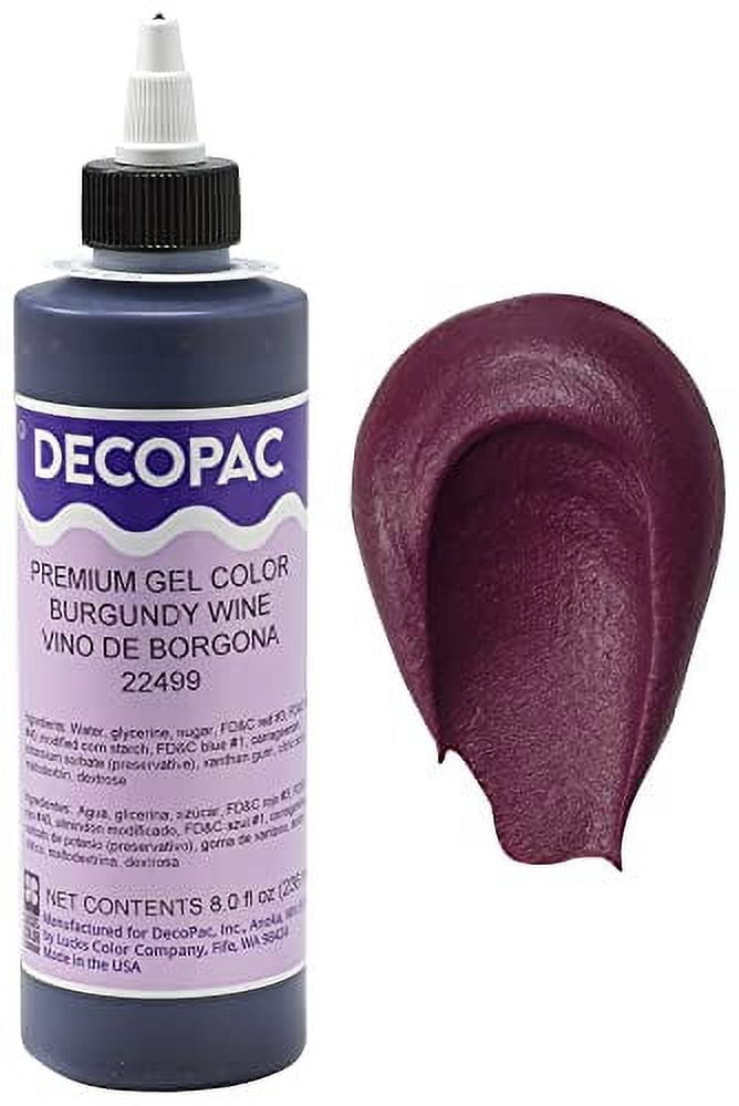 DECOPAC Premium Gel Food Color, Edible Coloring For Use with ...