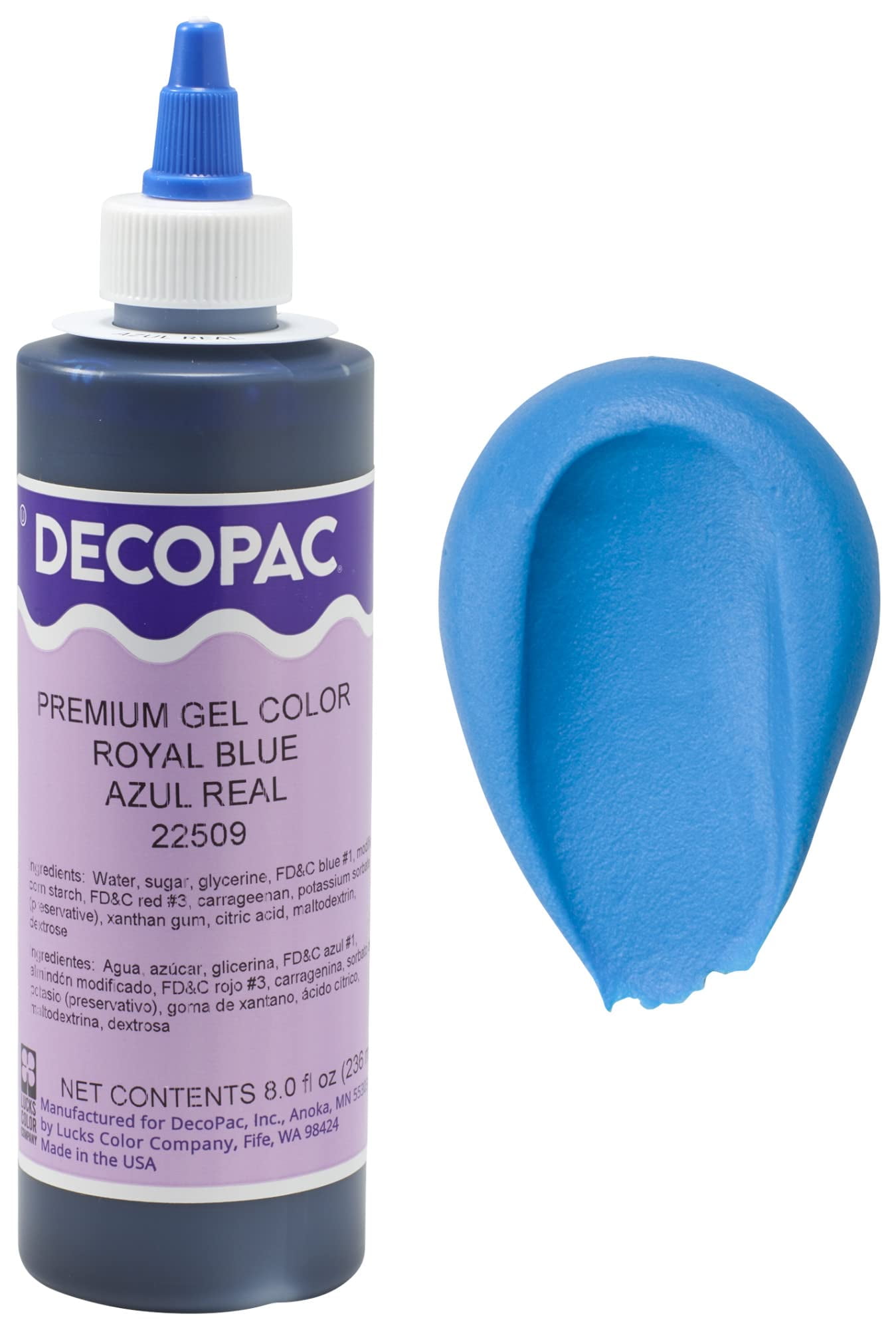 DECOPAC Premium Gel Food Color, Edible Coloring For Use with ...