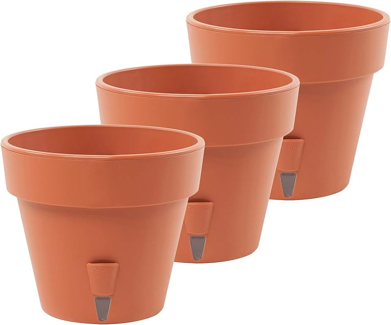 DECOPOTS - Pack of 3 - Self Watering Window Box Planter - Indoor ...