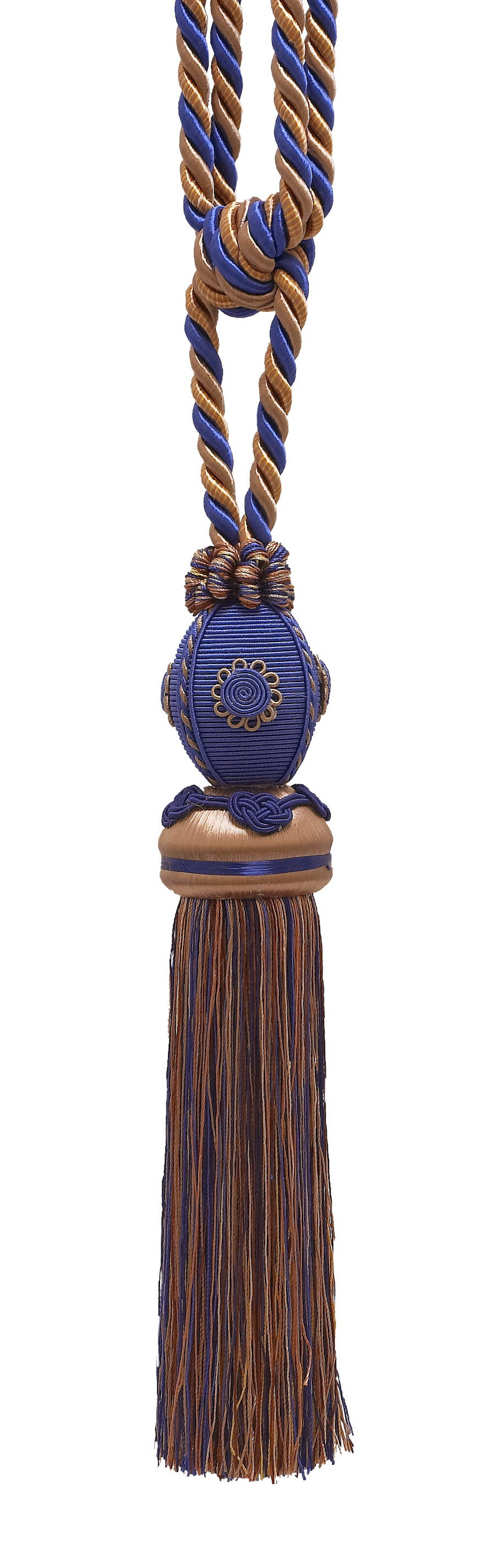 DECOPRO Baroque Collection Decorative Curtain & Drapery Tassel Tieback ...