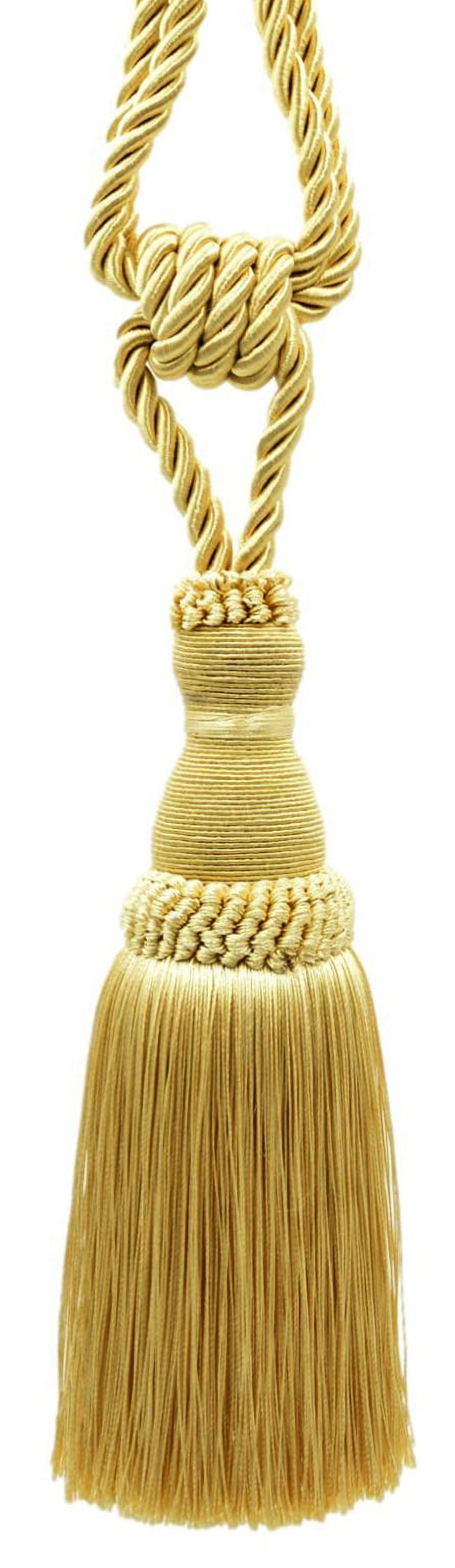 DECOPRO Noblesse Collection Elegant Curtain & Drapery Tassel Tieback ...