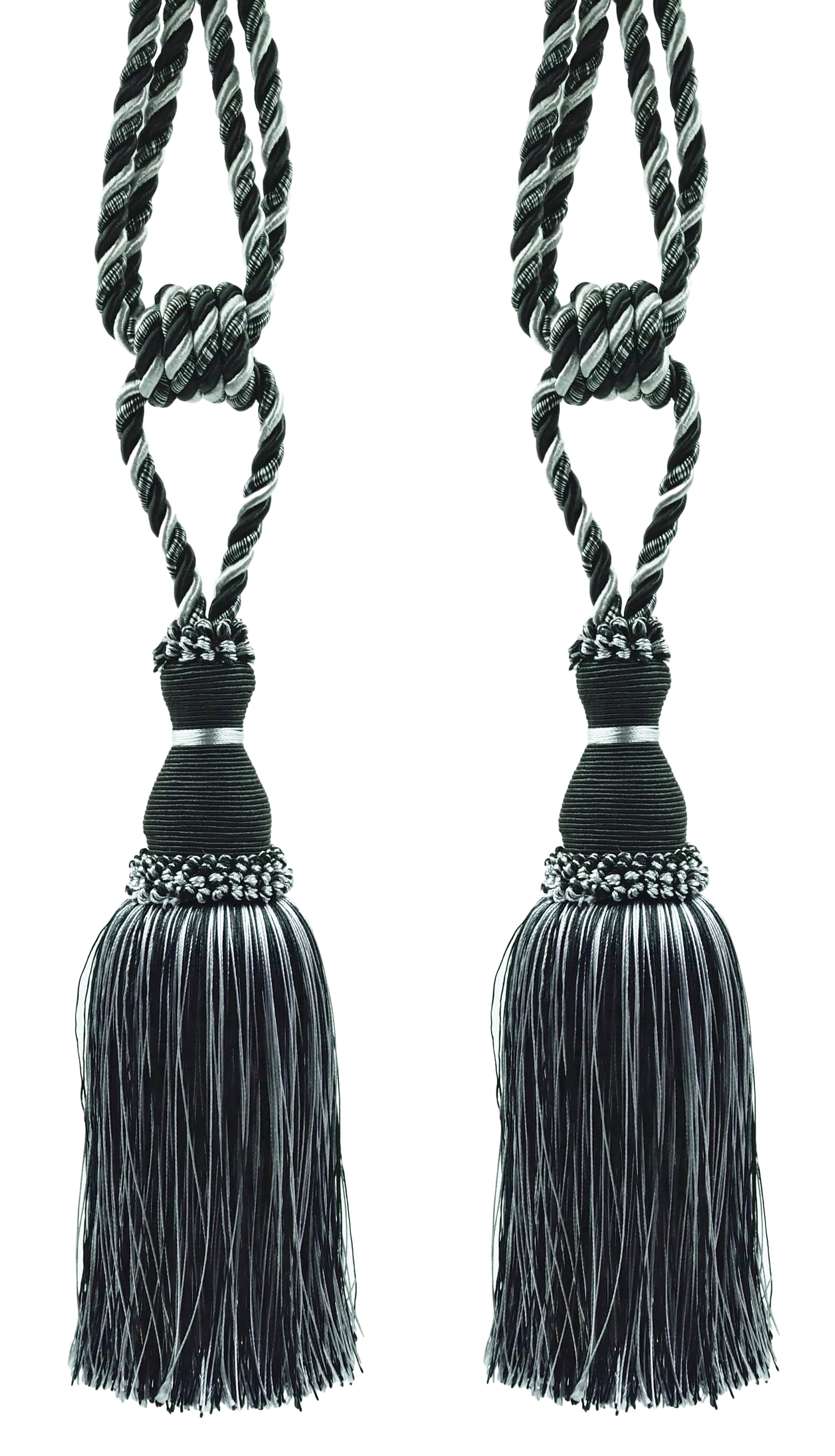 DECOPRO Noblesse Collection Elegant Curtain & Drapery Tassel Tieback ...