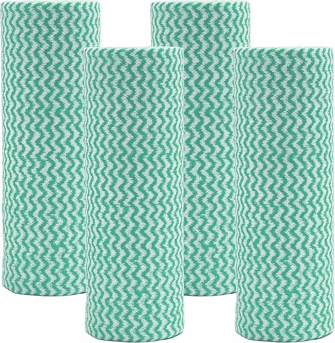 DECOR DELIGHT Cleaning Cloths Disposable Dish Cloths Heavy Duty Kitchen ...