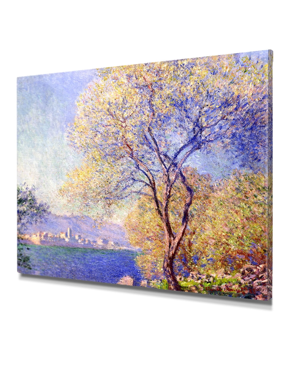 DECORARTS - Antibes Seen From the Salis Gardens, Claude Monet Art ...