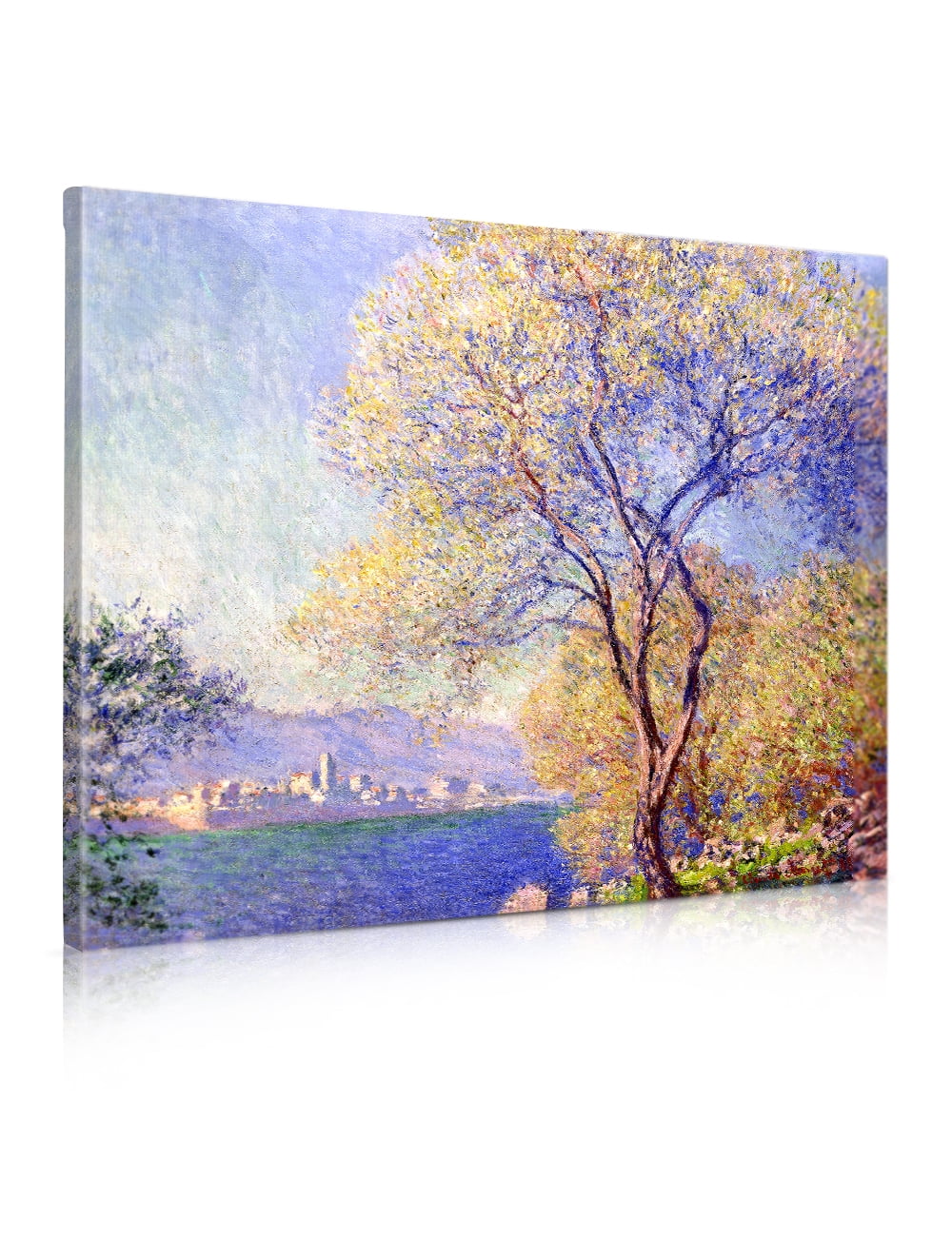 DECORARTS - Antibes Seen From the Salis Gardens, Claude Monet Art ...