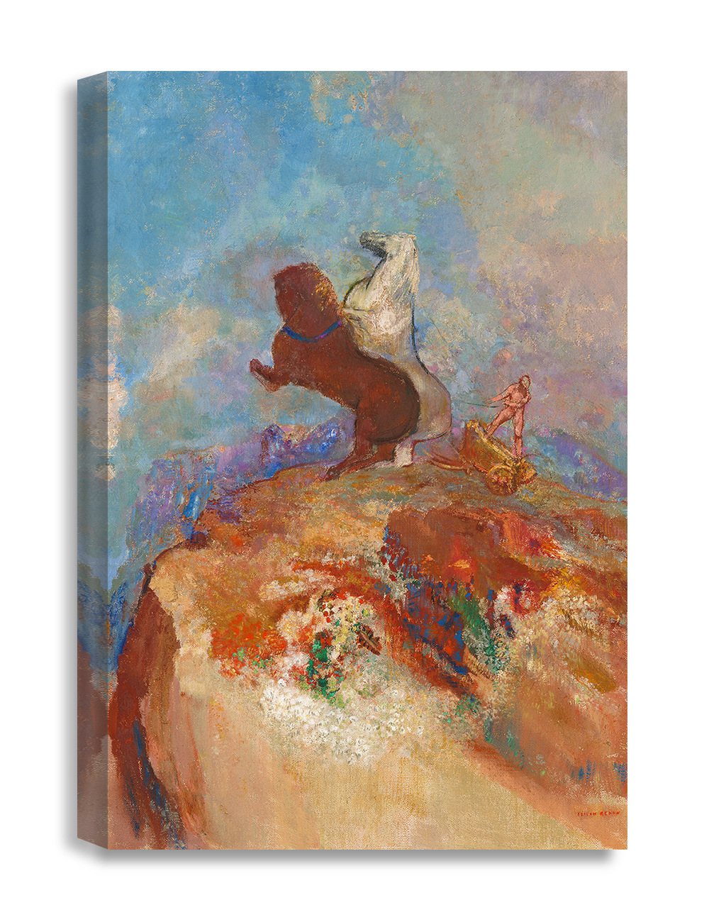 DECORARTS - Apollo by Odilon Redon. Oil Painting Reproduction, Giclee Print on Canvas. Ready to ...