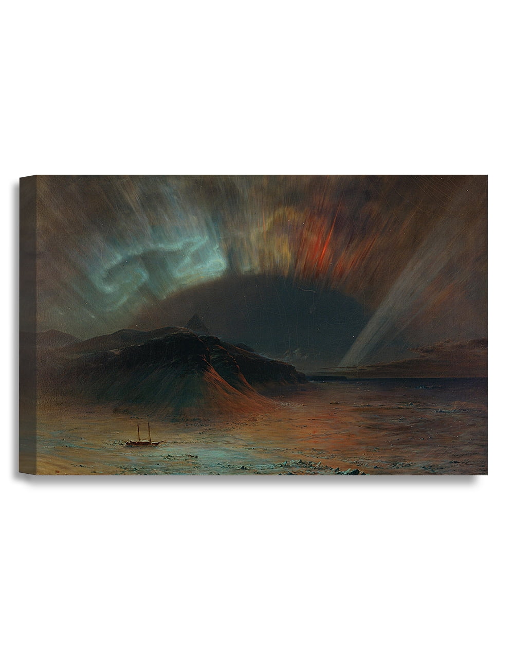 DECORARTS -Aurora Borealis, Frederic Edwin Church Classic Art ...