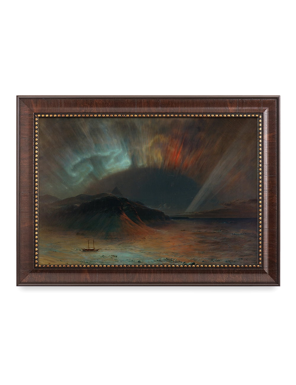 DECORARTS - Aurora Borealis by Frederic Edwin Church, Giclee Print on ...