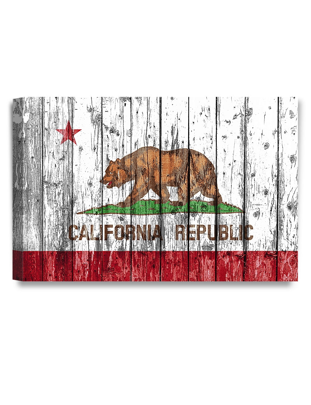 DECORARTS - California State Flag Wall Art. Giclee Print on Acid Free ...