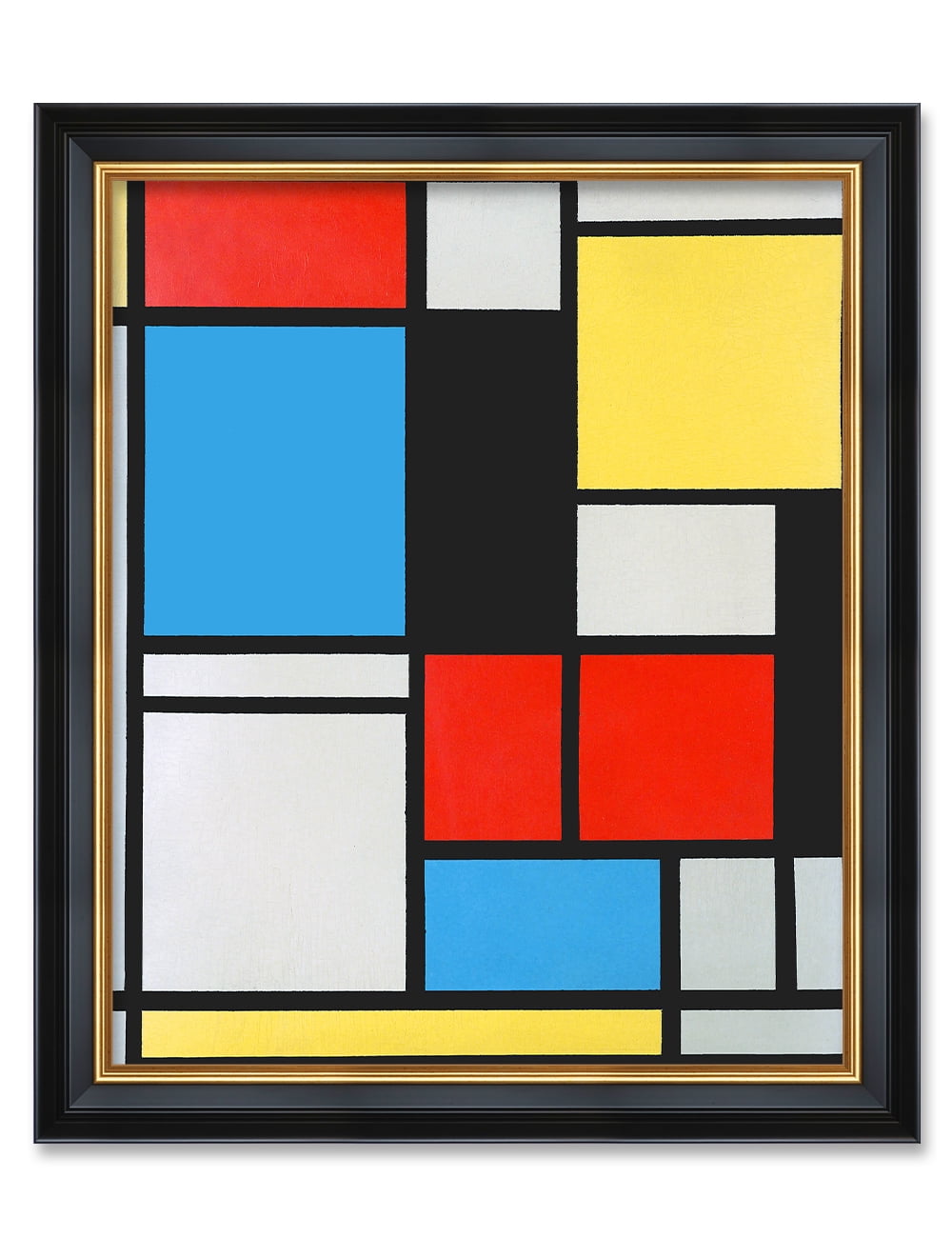DECORARTS - Composition in blue, red and yellow Lithograph in colours ...