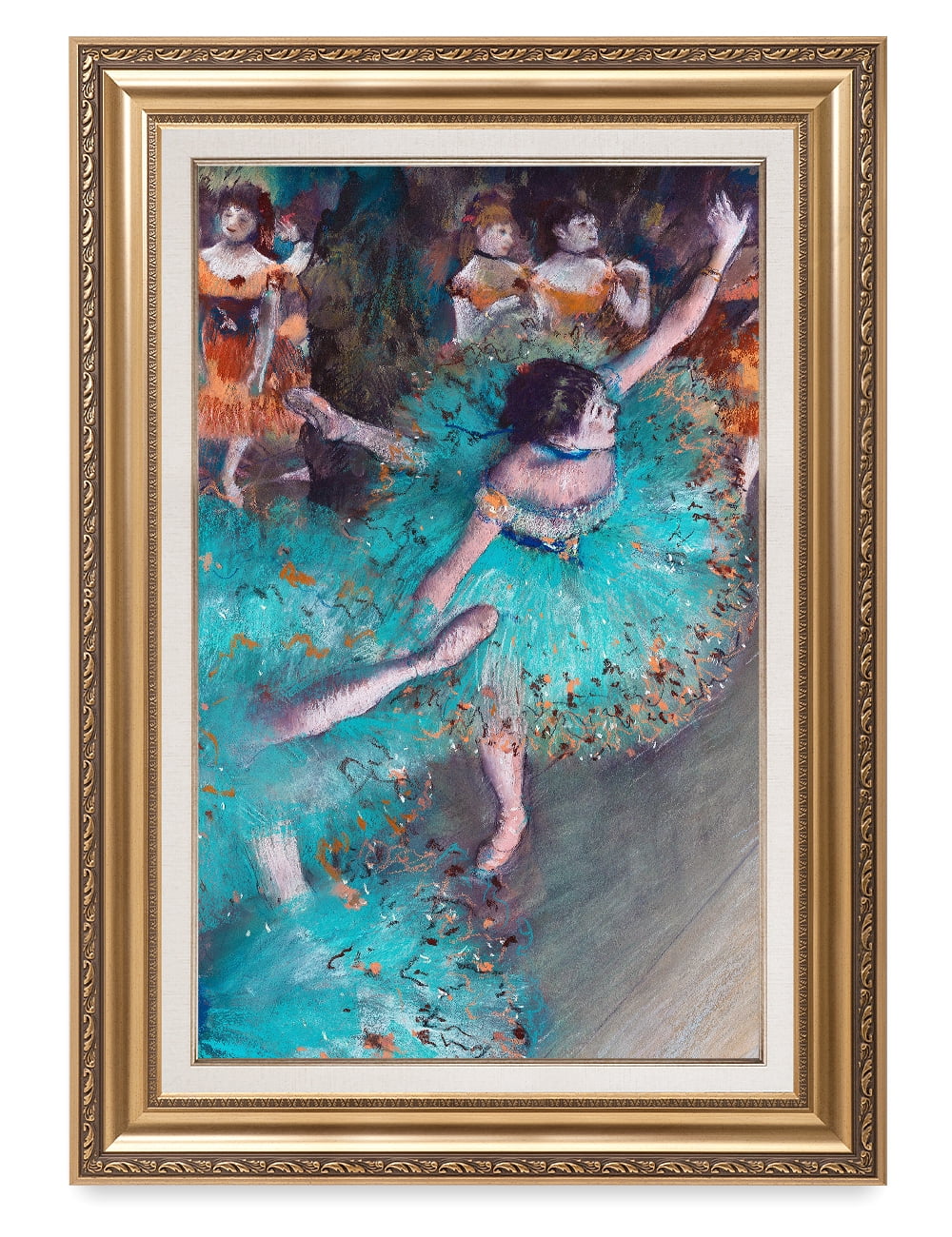 DECORARTS - Dancer in Green by Edgar Degas. World Famous Painting ...