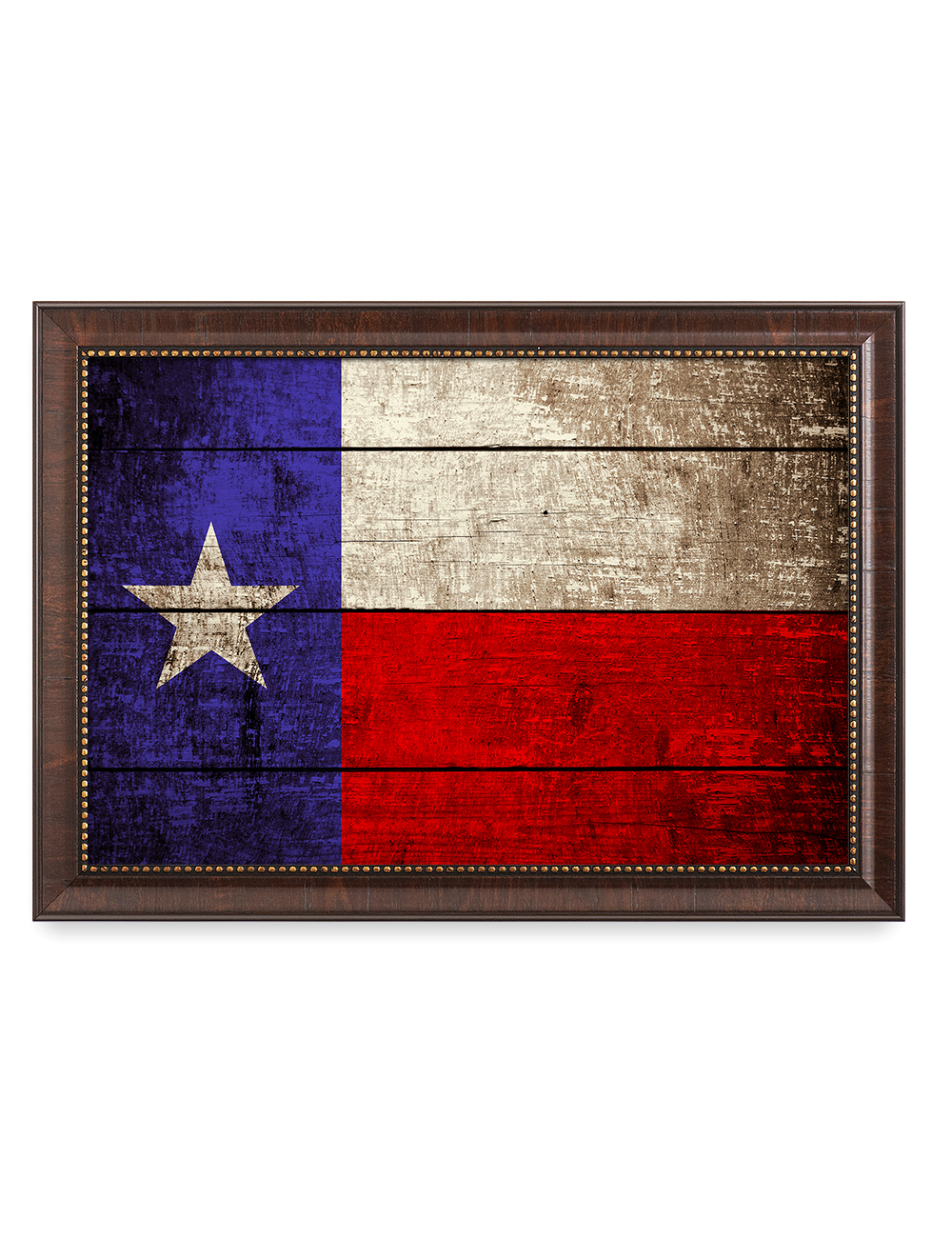 DECORARTS - Flag of the Texas State Framed Wall Art. Giclee Prints on ...