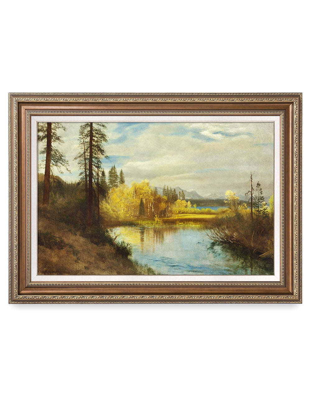 DECORARTS -Lake Tahoe, Albert Bierstadt Classic Art Reproductions ...