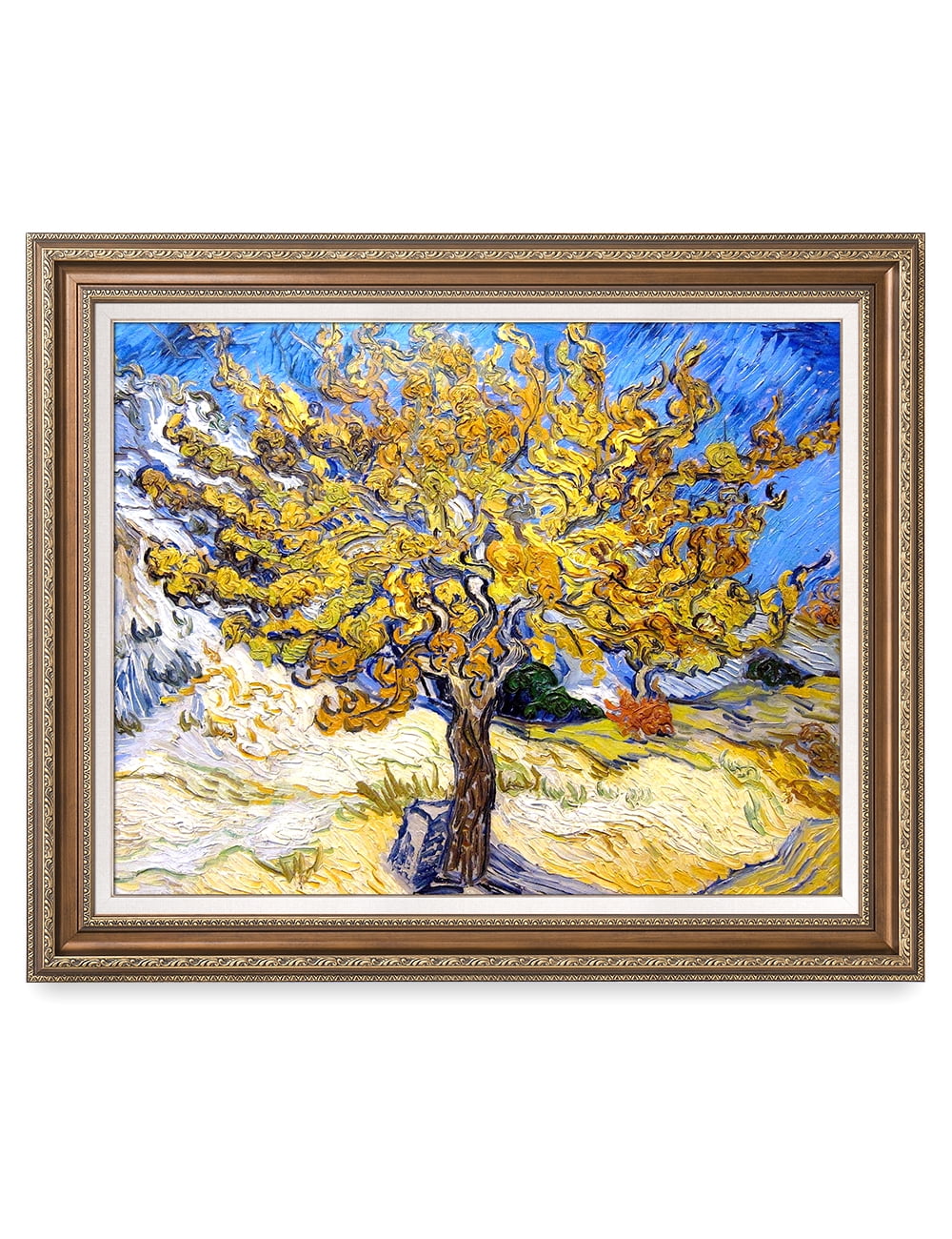 DECORARTS - The Mulberry Tree, Vincent Van Gogh Art Reproduction. Acid ...