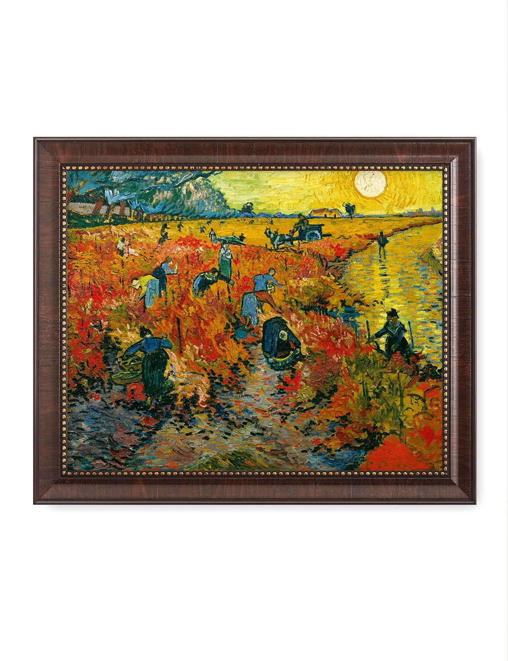 DECORARTS - The Red Vineyards - Vincent Van Gogh Giclee Prints w ...