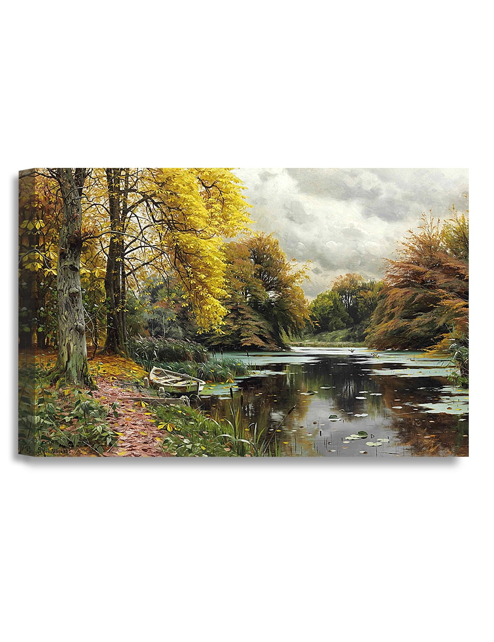 DECORARTS -River Landscape 1903 by Peder Mork Monsted, The World ...