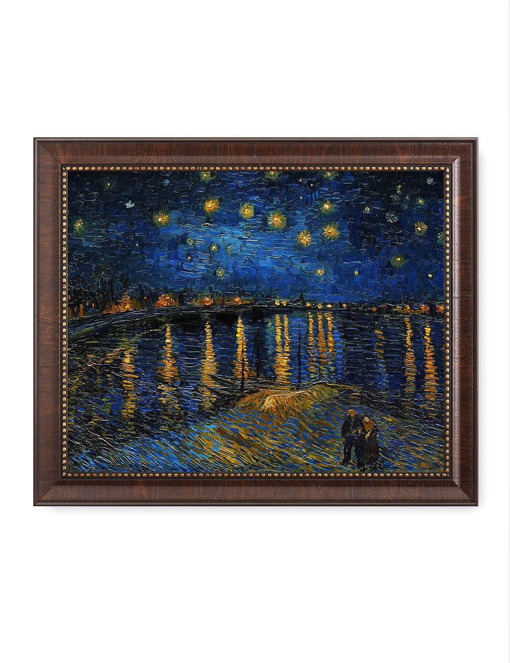 DECORARTS - Starry Night Over The Rhone - Vincent Van Gogh Giclee ...