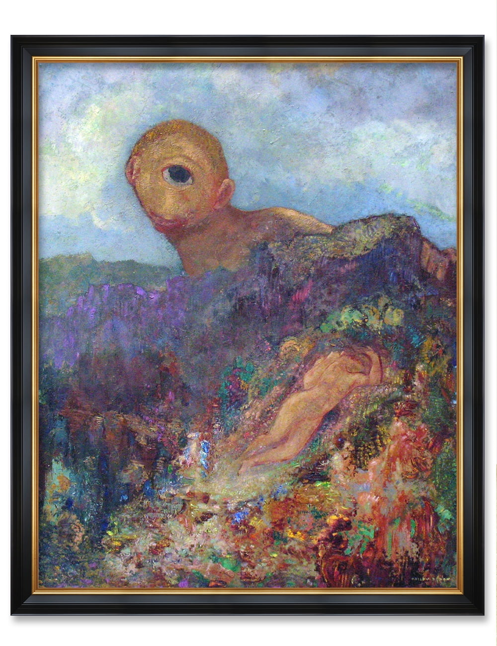DECORARTS - The Cyclops (1914) by Odilon Redon Art Reproduction ...