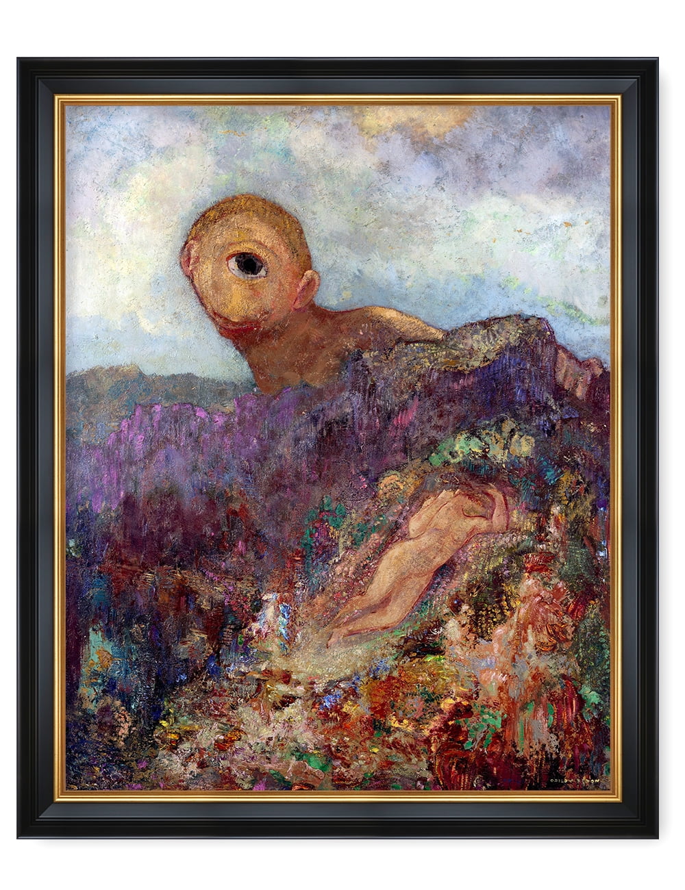 DECORARTS The Cyclops (1914) by Odilon Redon Giclee Print Art ...