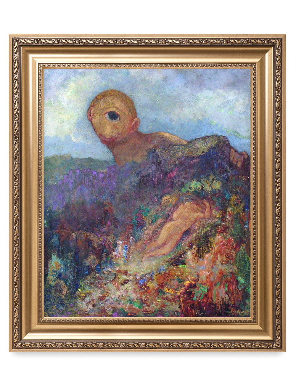 DECORARTS The Cyclops (1914) by Odilon Redon Giclee Prints Framed Art ...