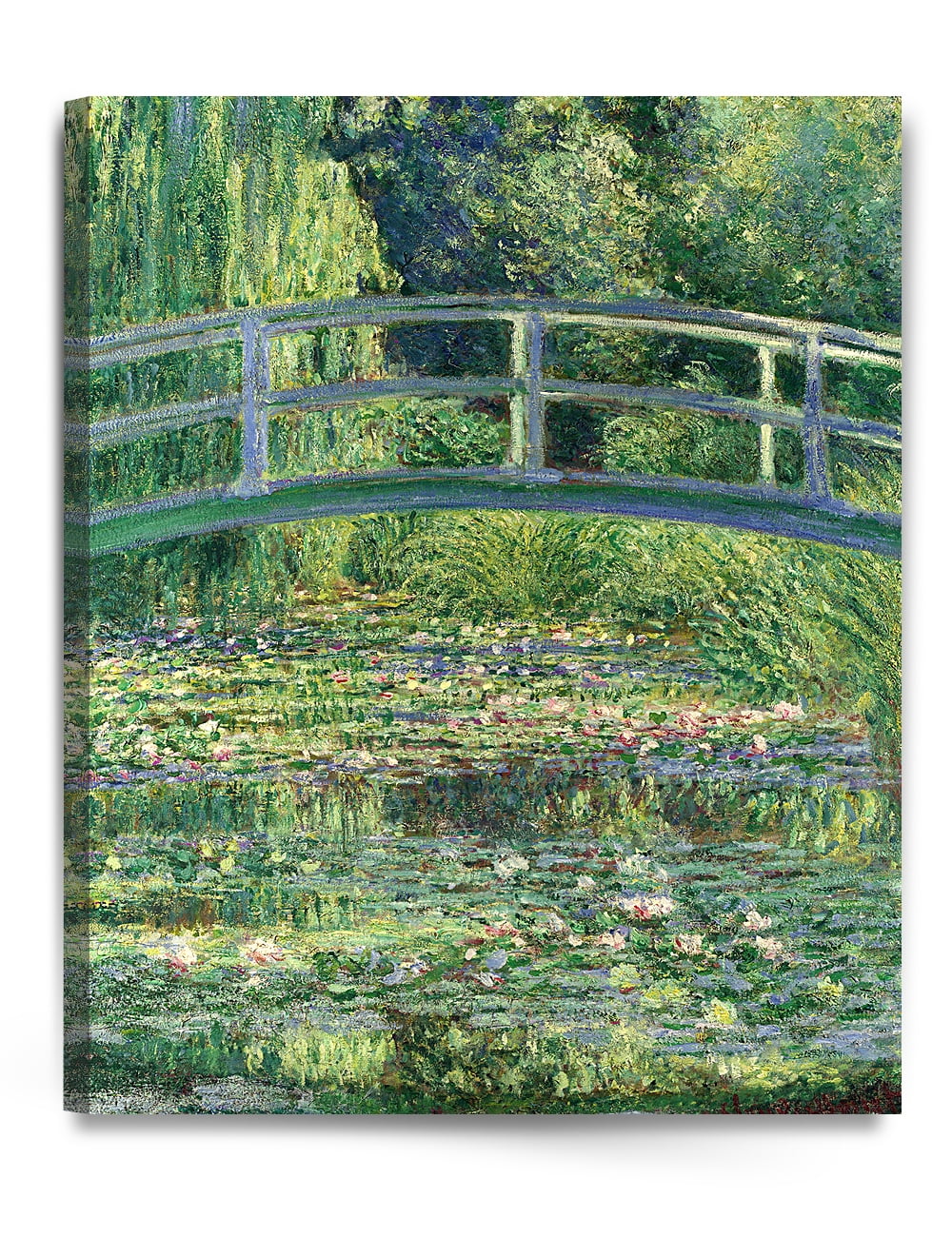 DECORARTS - The Japanese Bridge (The Water-Lily Pond), Claude Monet Art ...