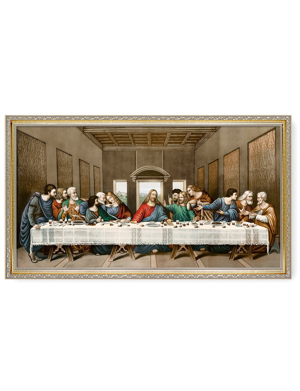 DECORARTS - The Last Supper by Leonardo da Vinci. Oil Painting ...