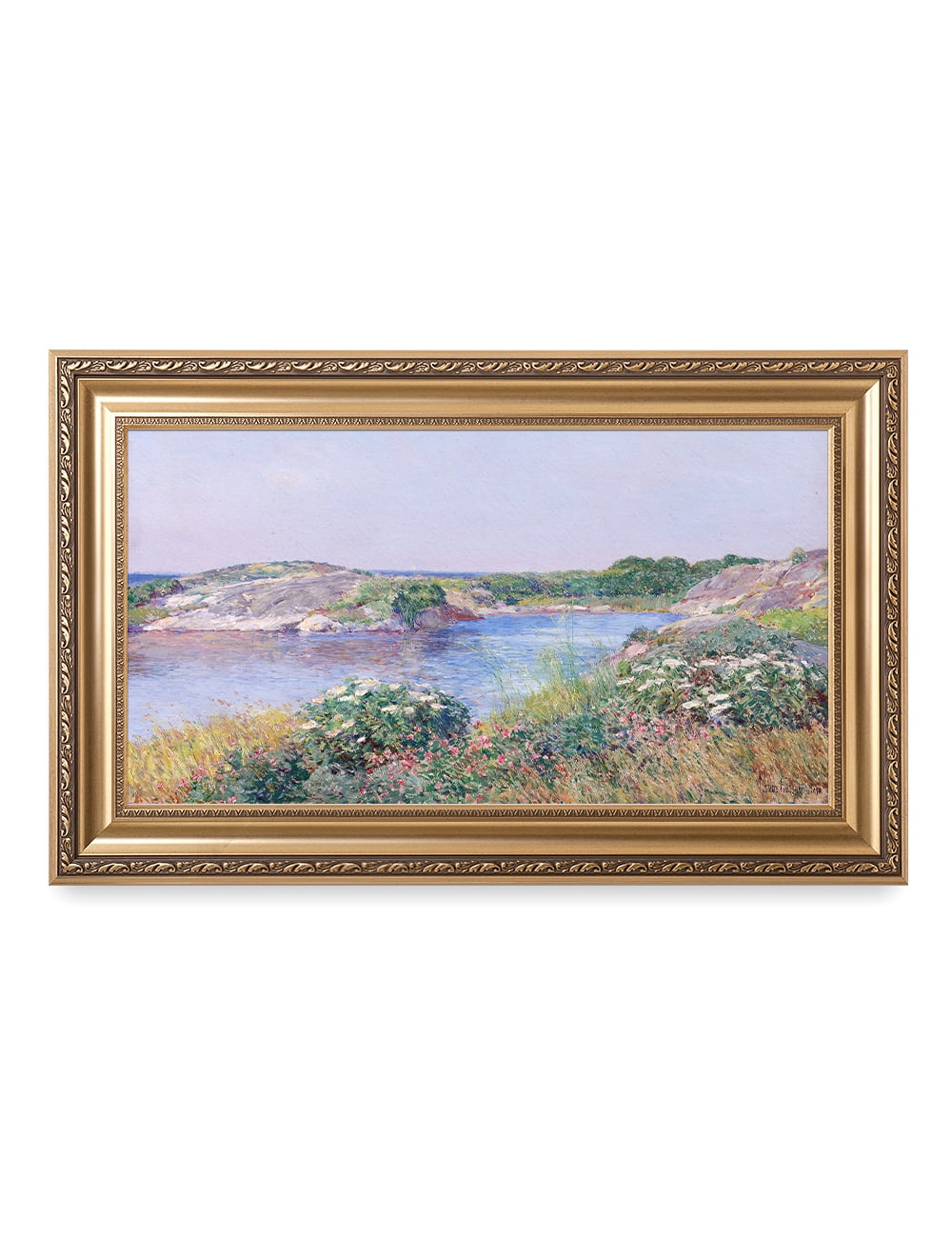 DECORARTS - The Little Pond, Appledore by Childe Hassam, Giclee Print ...