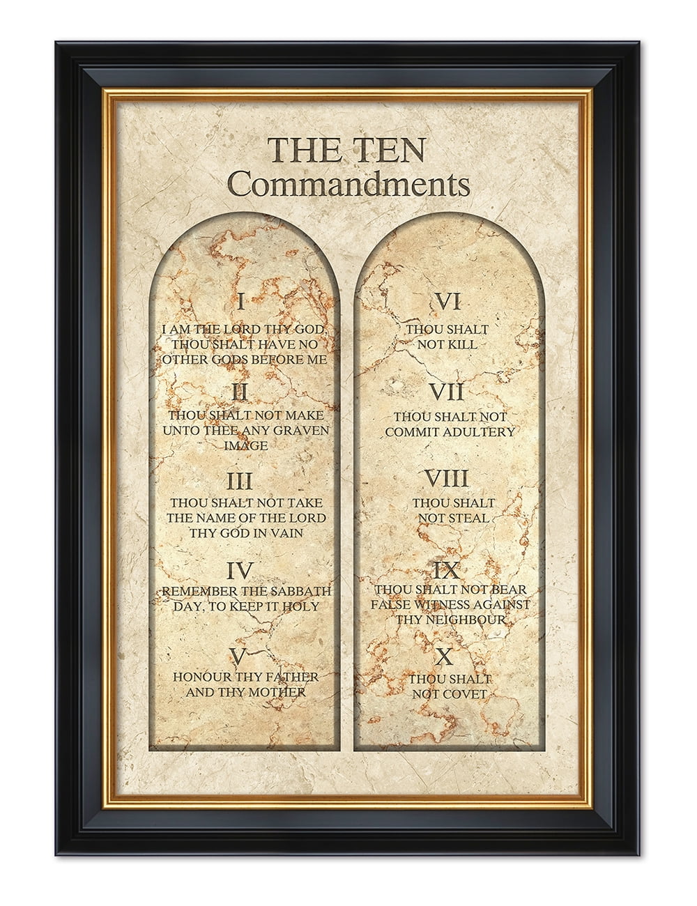 DECORARTS - The Ten Commandments (Reformed Christian Edition ...