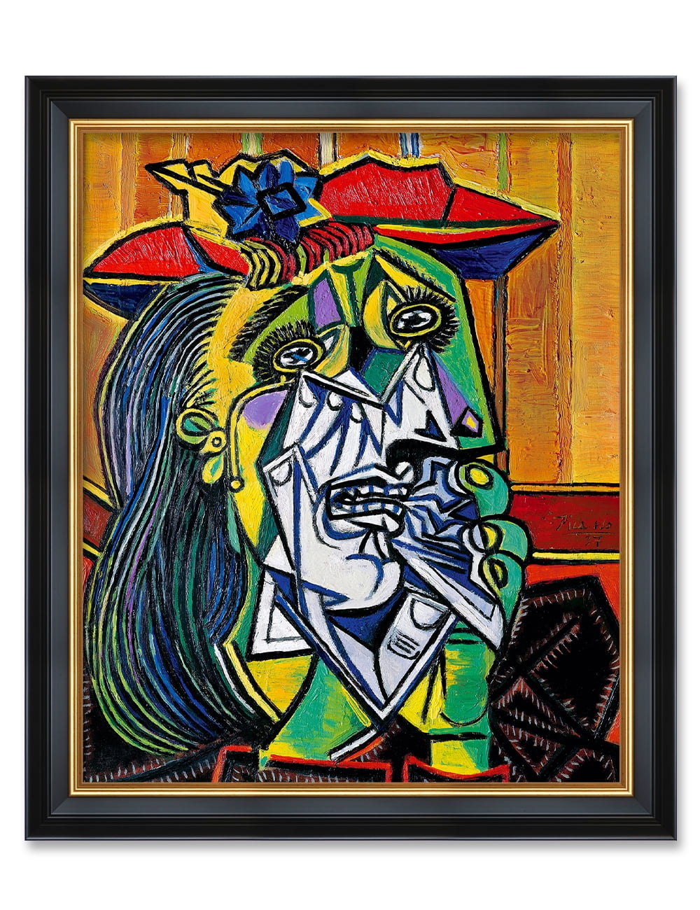 Weeping Woman Painting