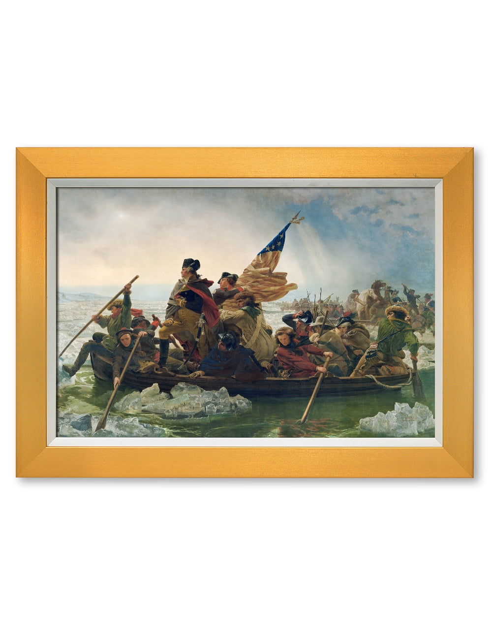DECORARTS - Washington Crossing the Delaware by Emanuel Leutze. Classic ...