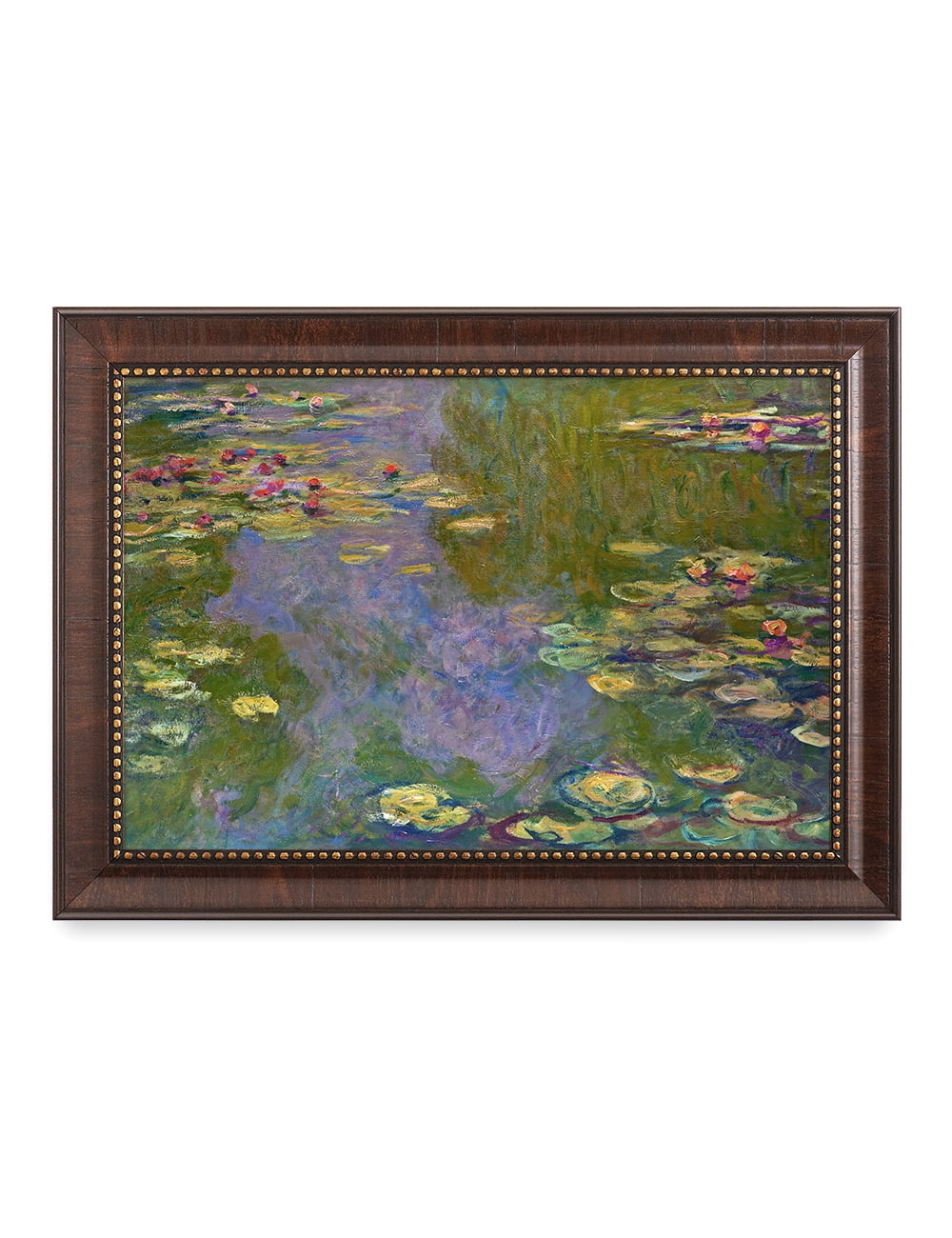 DECORARTS - Water Lilies by Claude Monet. Classic Art Reproduction ...