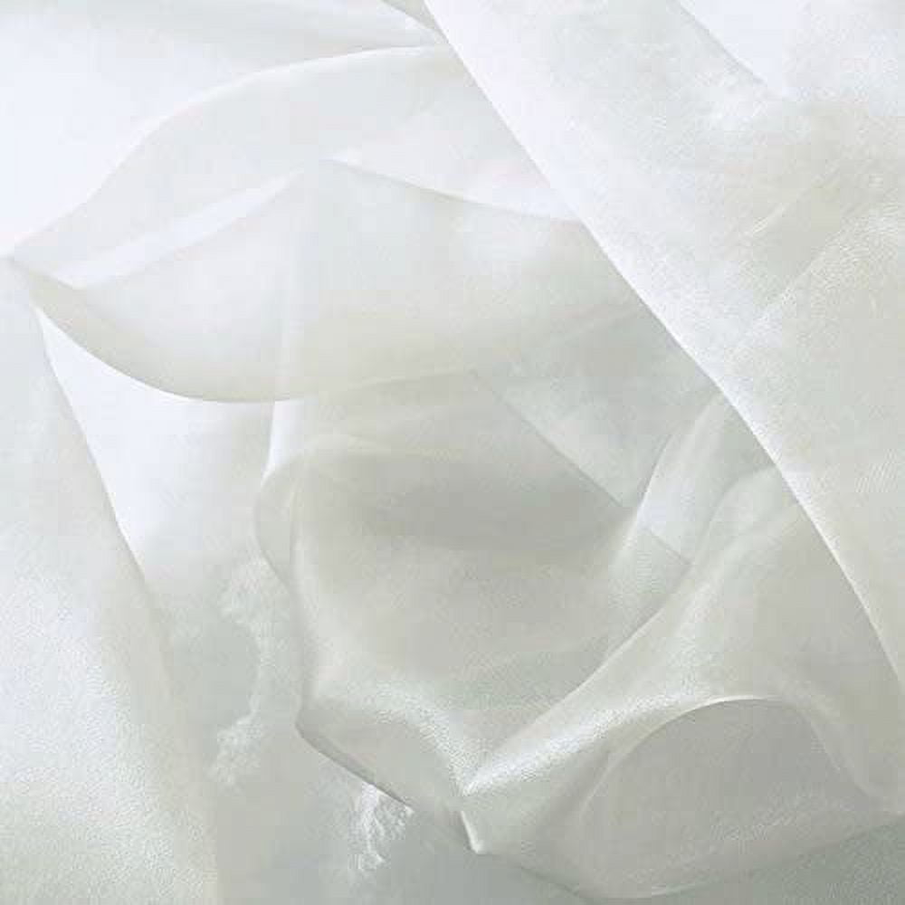 DECORATIVE SILK INC. Sparkle Crystal Sheer Organza Fabric Shiny 60 ...
