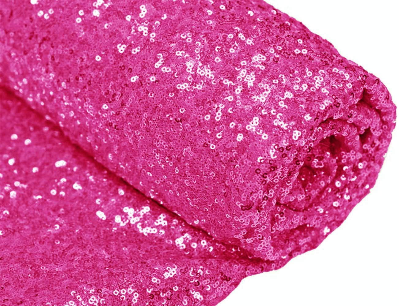 DECORATIVE SILK INC. Sparkly Glitz Sequins Beaded Fabric 54" Wide 100% ...