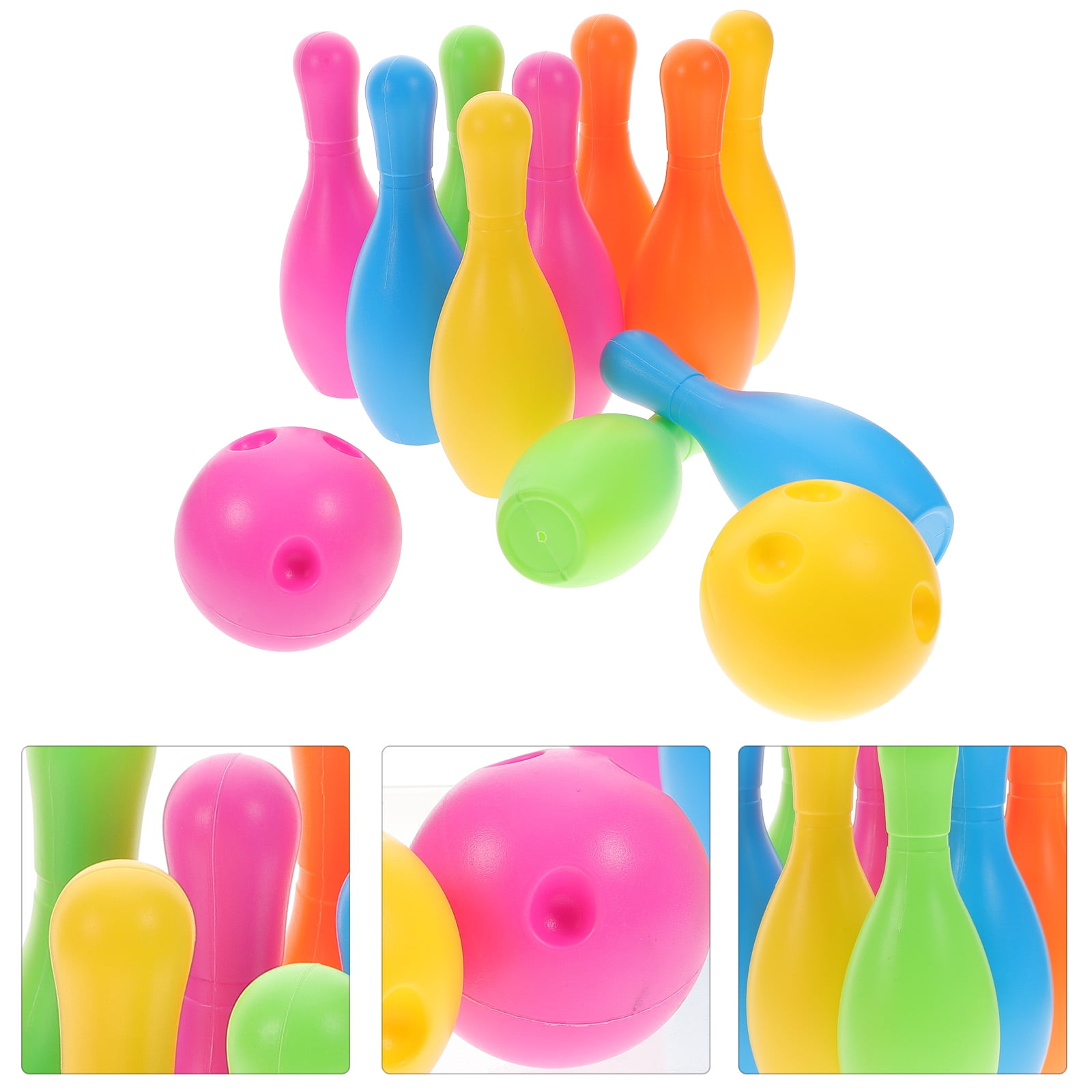 DECORNIJIA 1 Set Lawn Games Plastic Assorted Color Sports Brain and Hand Muscle Practice ...