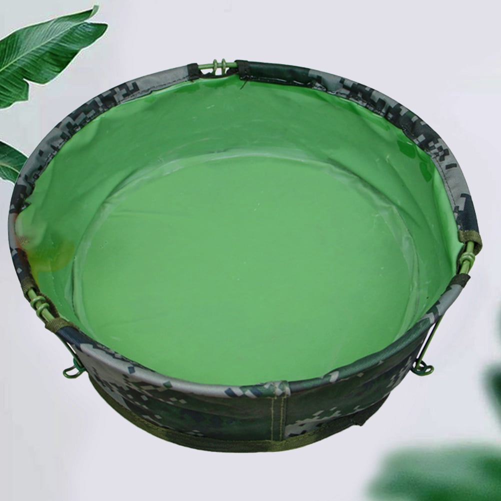 DECORNIJIA 1PC Steady Folding Basin Wash Dishes for Outdoor Enthusiasts ...