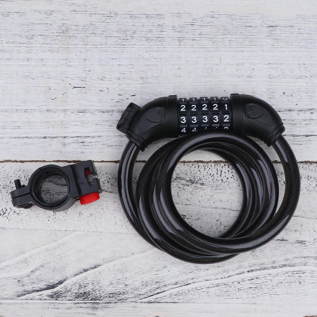 DECORNIJIA 1Pack Bike Lock Combination Chain Steel Material For ...
