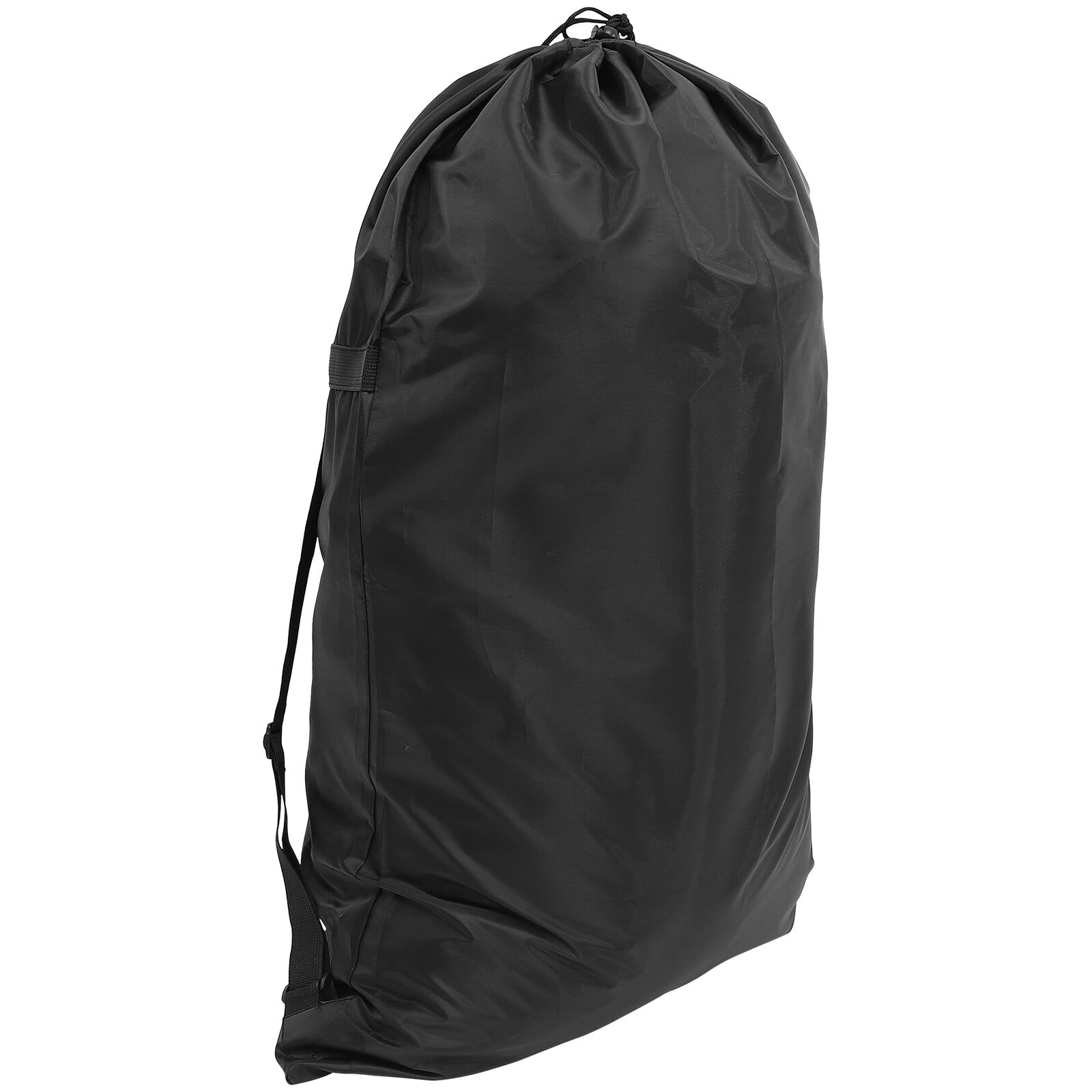 DECORNIJIA 1Pack Laundry Pouch with Straps for Travel Use Black ...