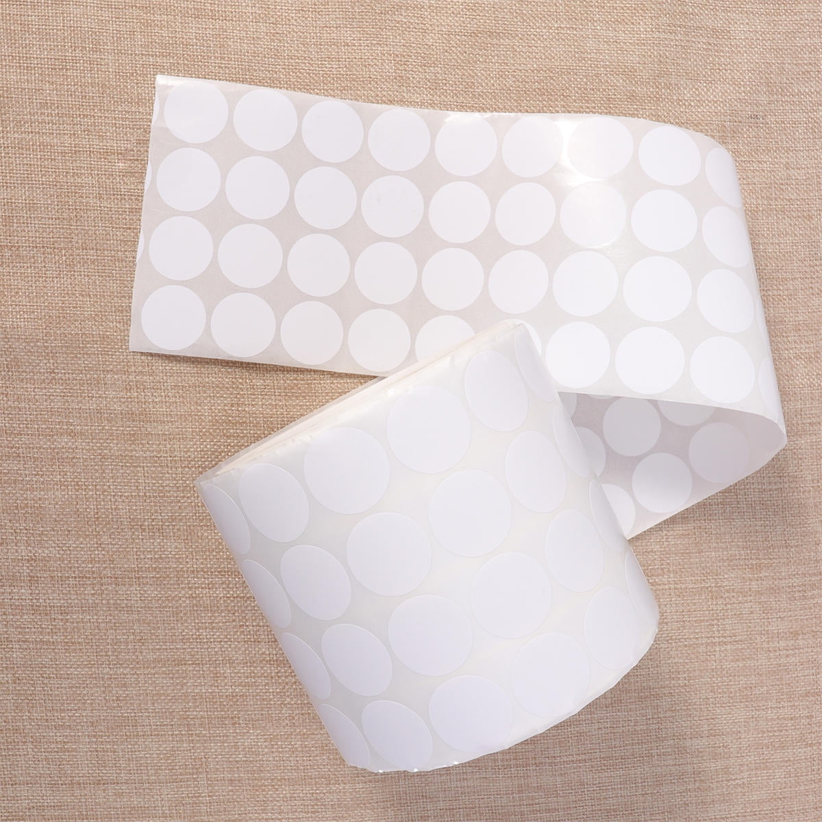 DECORNIJIA 20000 Pieces Small Round Stickers Blank Design Self-Adhesive ...