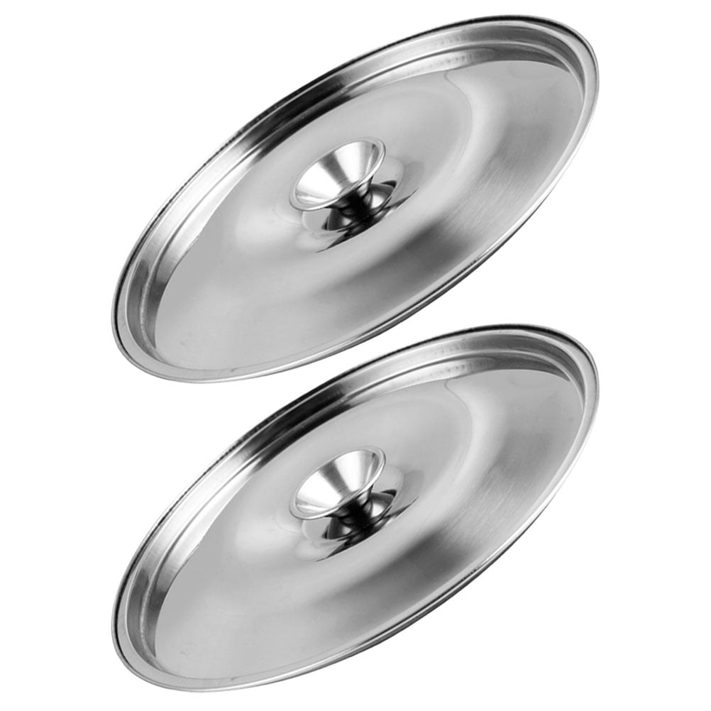 DECORNIJIA 2Set Cookware Bakeware Lids Steam Retention Kitchen Use ...