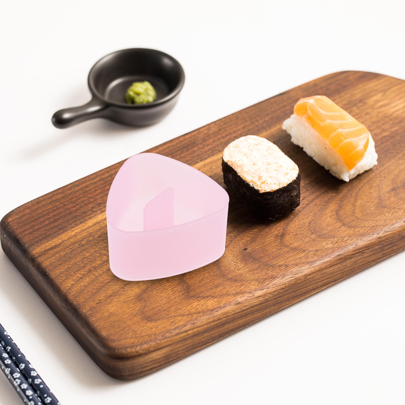 DECORNIJIA 2pcs Reusable Onigiri Mold Sushi Maker For Rice Balls Easy ...