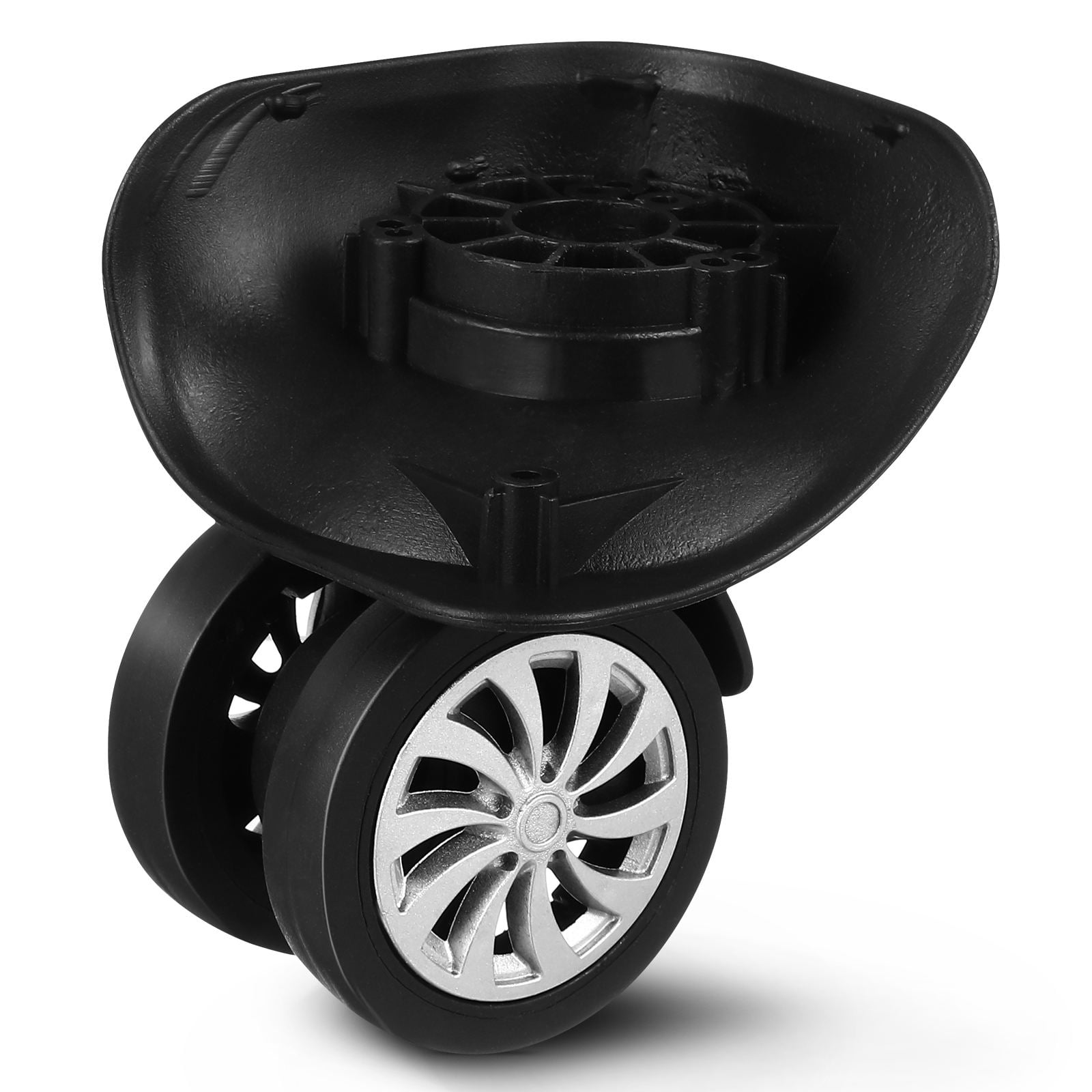 DECORNIJIA 4pcs Universal Wheel Attachable Wheels For Luggage Suitcase ...