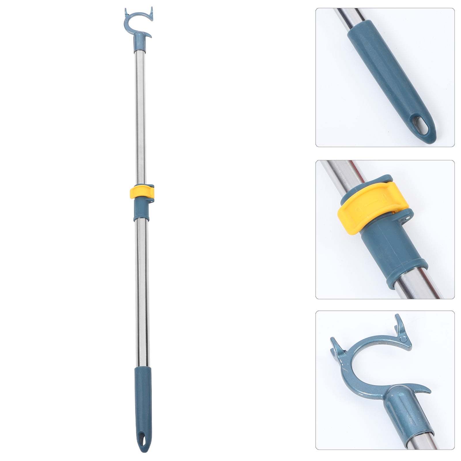 DECORNIJIA Adjustable Clothesline Pole Clothesline Stick For Home Use ...