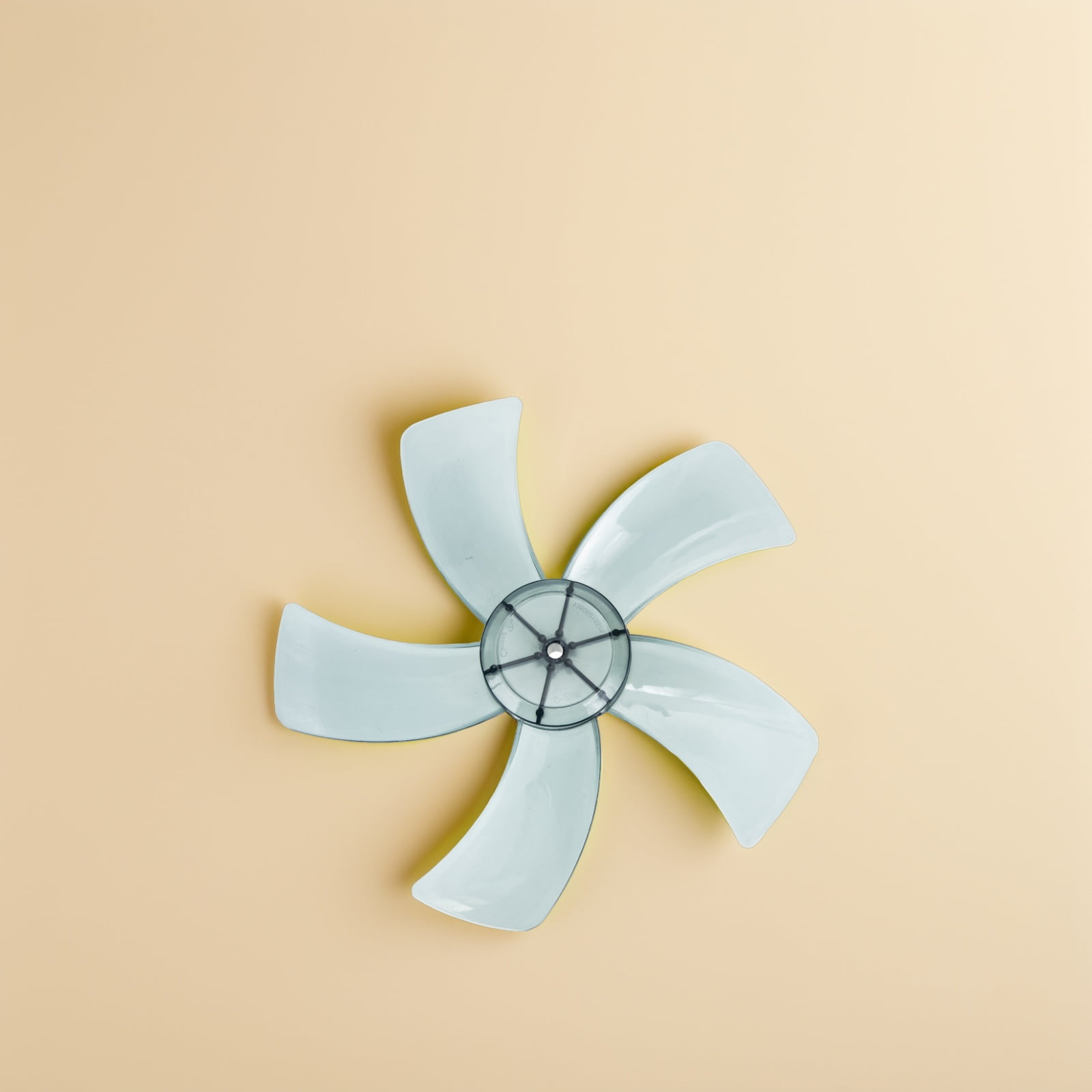 DECORNIJIA Deluxe Simple Fan Blades 5- Set Universal Fit For Table Fans ...