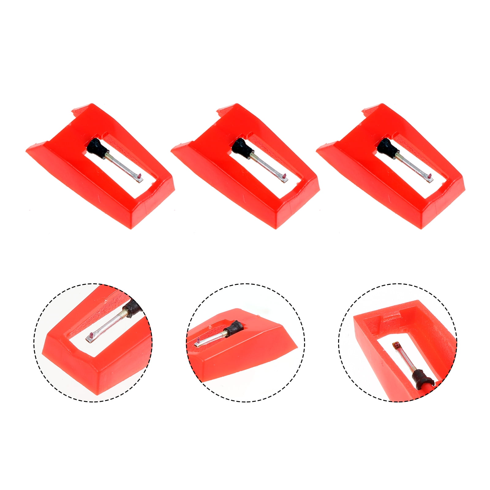 DECORNIJIA Record Player Accessories with Stylus and Conical Tip for ...