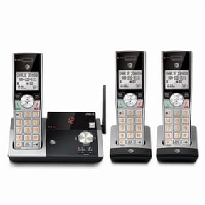 VTech CS6649 DECT 6.0 Expandable Corded/Cordless Phone with Answering ...