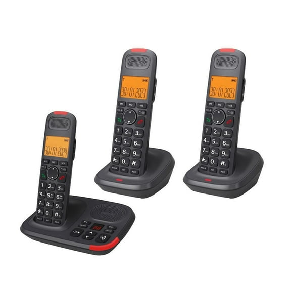 AT&T 3 Handset System with Blocker - Walmart.com